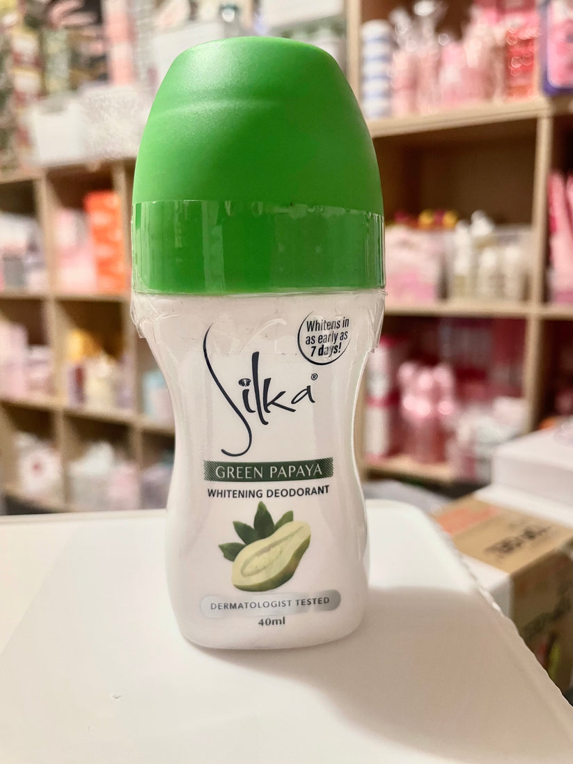 Silka Green Papaya Deodorant 40ml – Tita Guapa’s House of Beauty Products