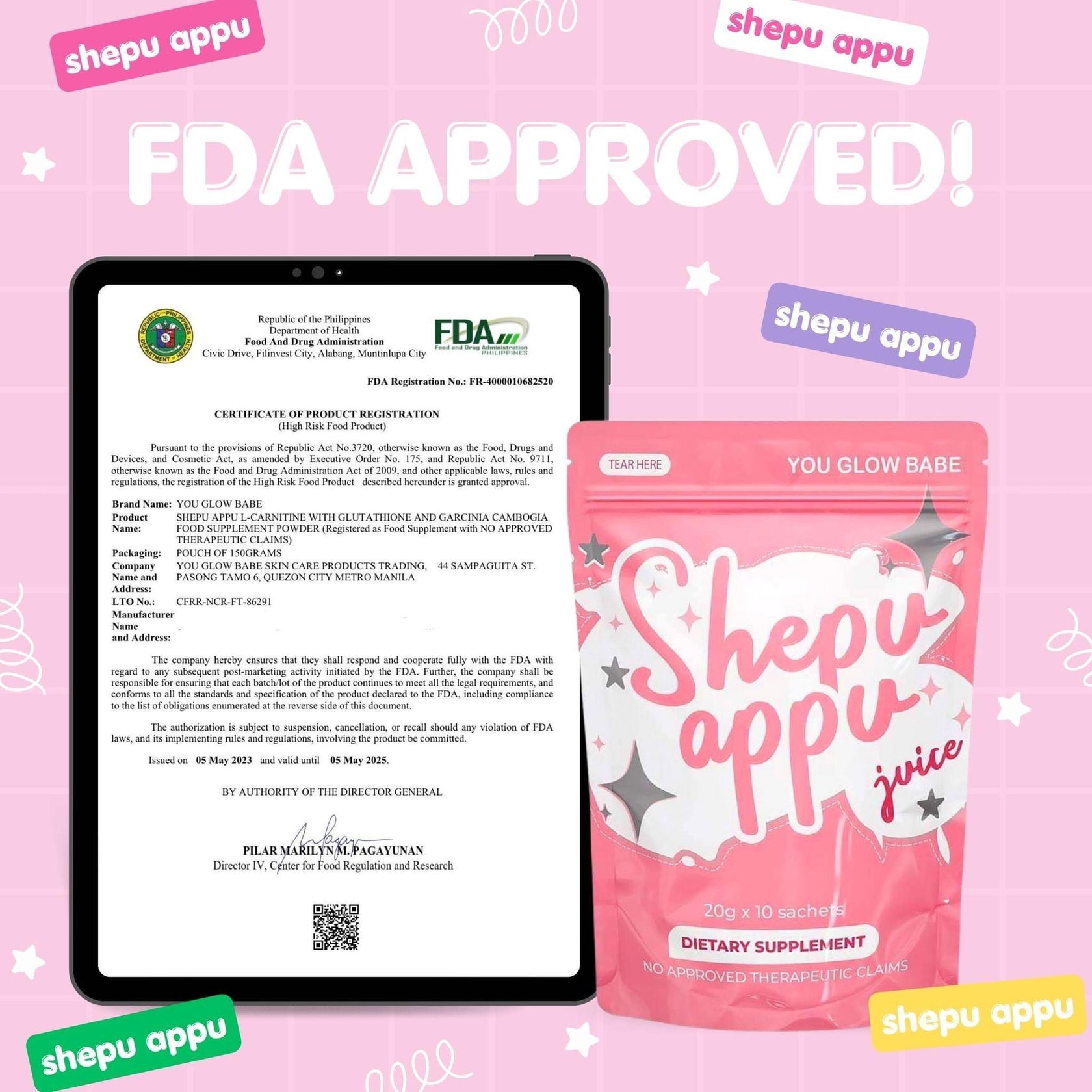 Shepu Appu Juice by You Glow Babe – Tita Guapa’s House of Beauty Products