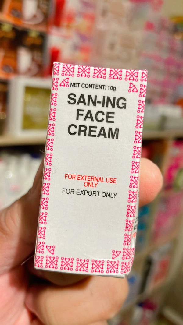 SAN-ING Face Cream 10g – Tita Guapa’s House of Beauty Products